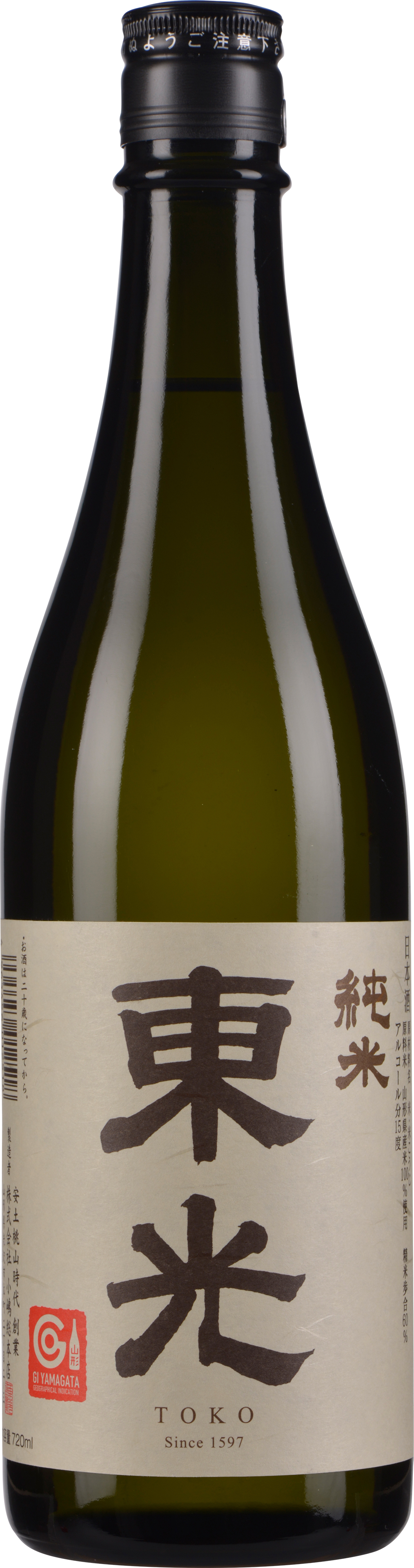Sake-Toko Sake Junmai Pure Rice 0,72 Liter - WEIN & CO