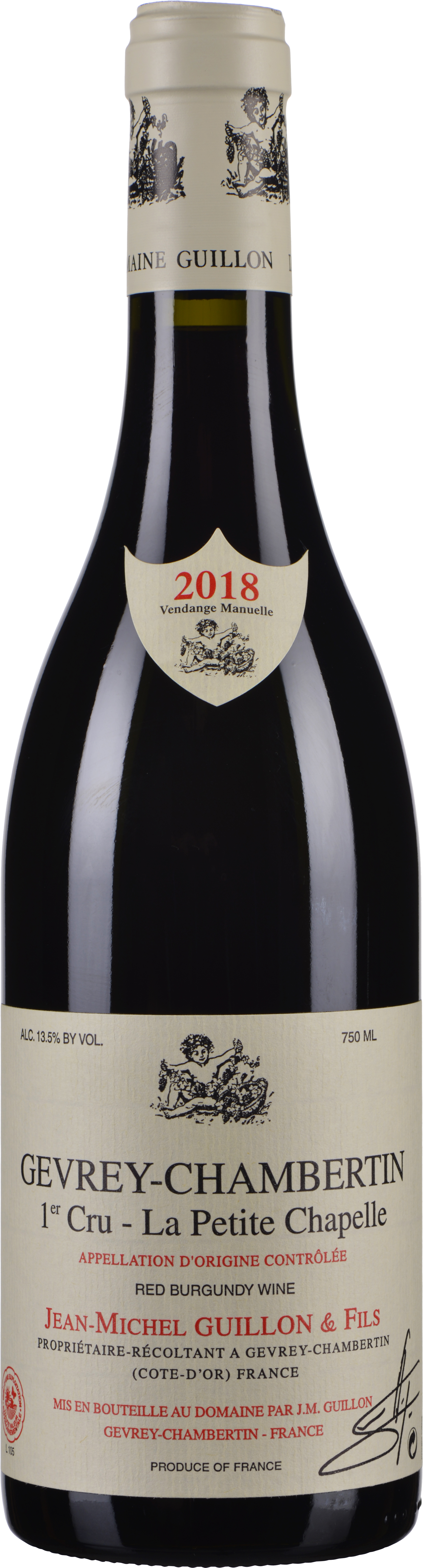 Jean-Michel Guillon & Fils Gevrey-Chambertin 1er Cru La Petite Chapelle ...