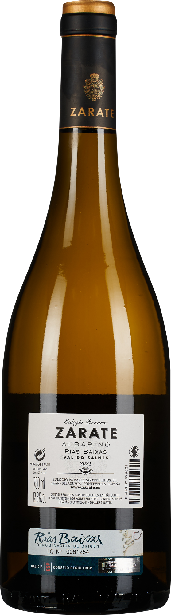 Zárate Val do Salnes Albariño Rías Baixas 2021 - WEIN & CO