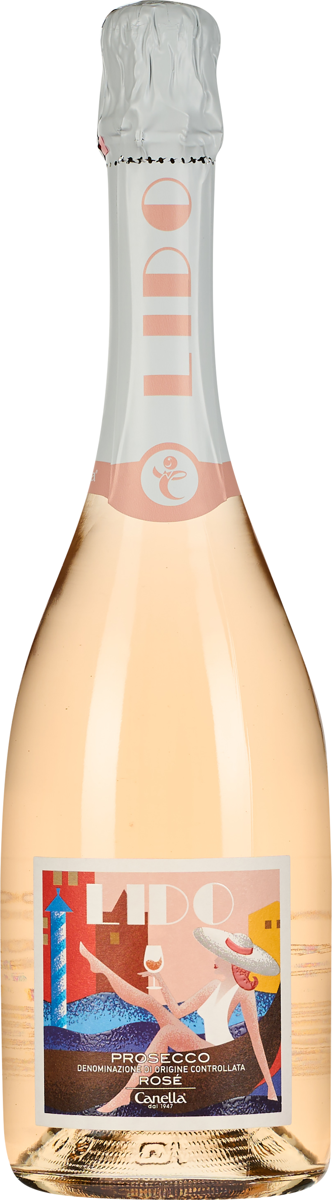 Canella Prosecco Brut Rosé Lido 2019 - WEIN & CO