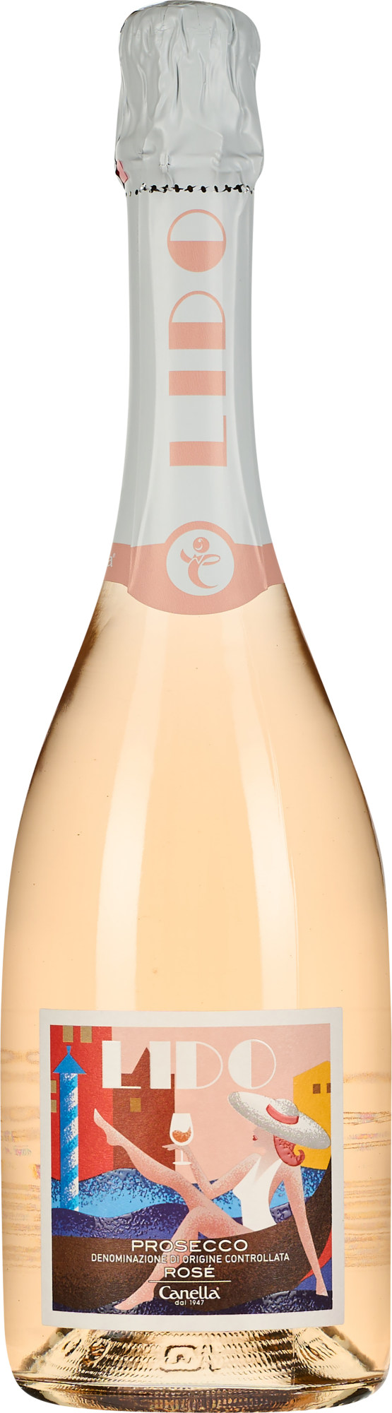 Canella Prosecco Brut Rosé Lido 2021 - WEIN & CO