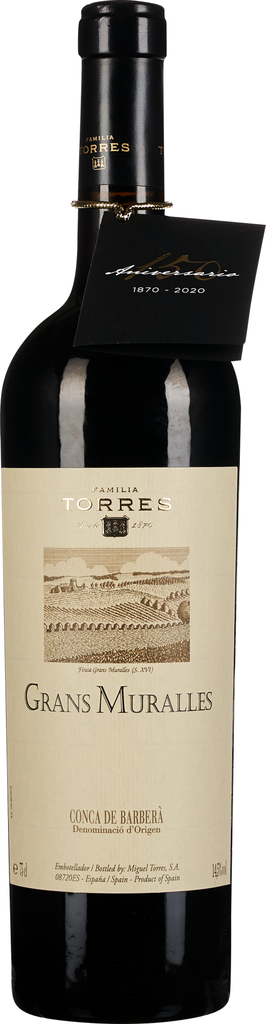Familia Torres Grans Muralles Conca de Barberà 2019 - WEIN & CO