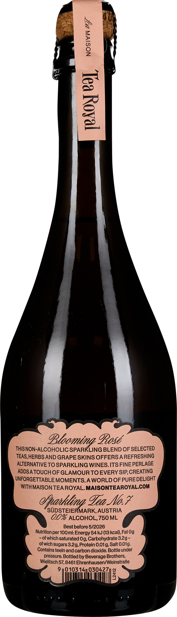 La Maison Tea Royal Blooming Rosé Sparkling Tea №7 alkoholfrei - WEIN & CO