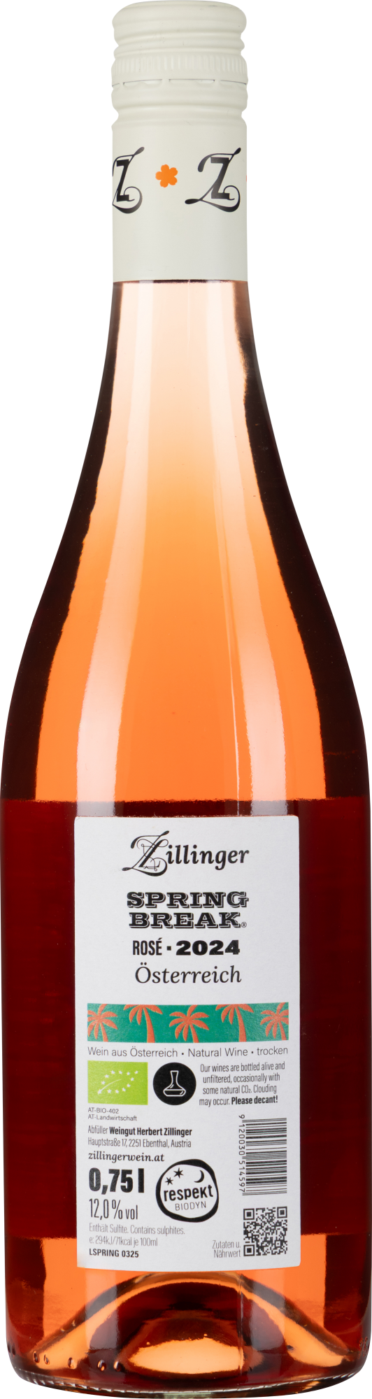 Zillinger Rosé Spring Break 2024 - WEIN & CO