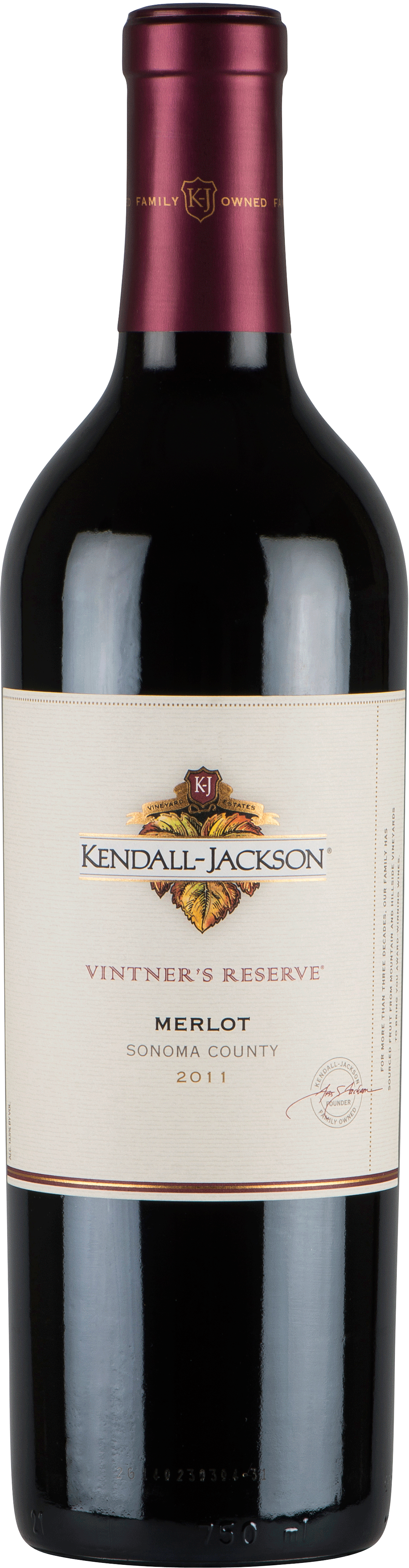 Kendall-Jackson Merlot Vintner's Reserve 2009 - WEIN & CO