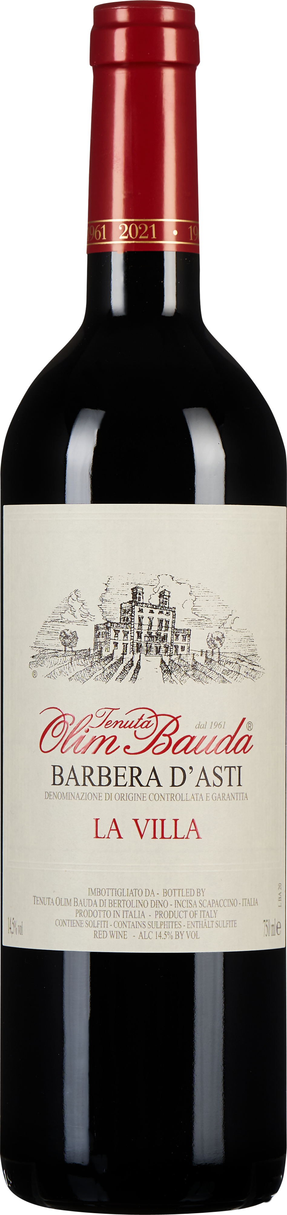 Olim Bauda Barbera d’Asti La Villa 2021 - WEIN & CO