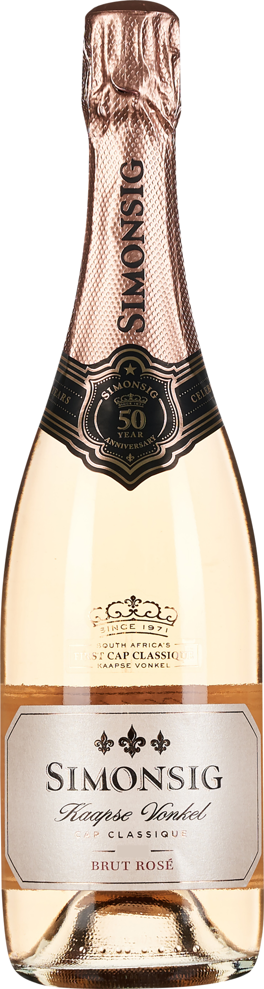 Simonsig MCC Brut Rosé Kaapse Vonkel Stellenbosch 2022 - WEIN & CO