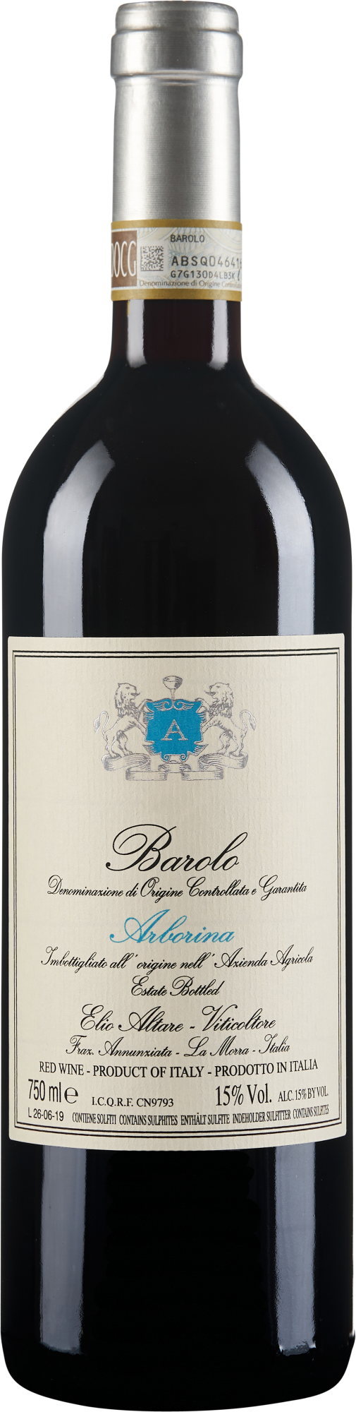 Altare Barolo Vigneto Arborina 2021 - WEIN & CO