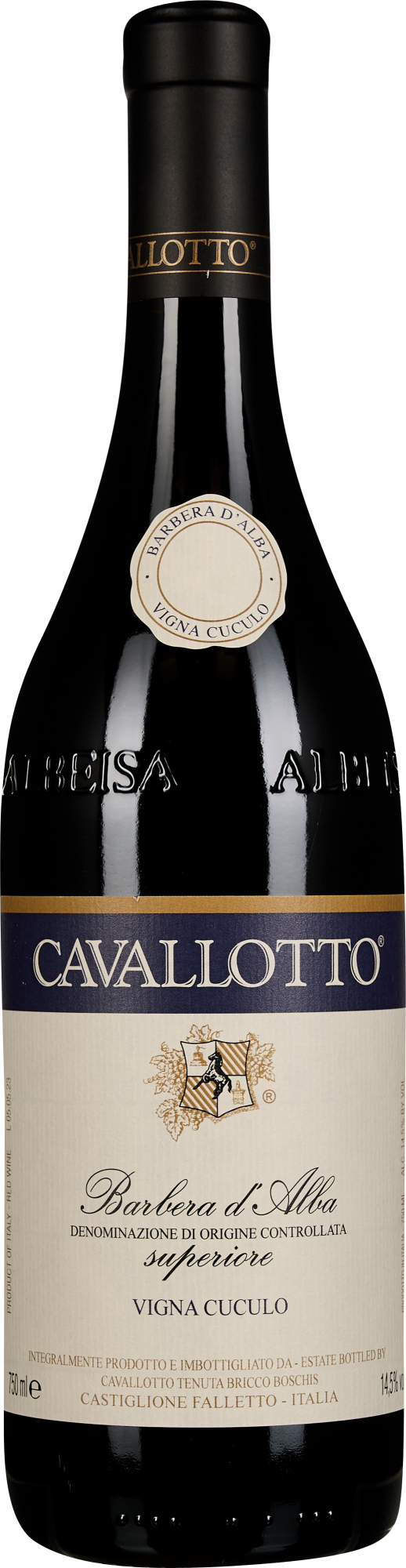 Cavallotto Barbera d'Alba Vigna del Cuculo 2000 - WEIN & CO