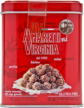 Amaretti Virginia Amarettini Croccanti Dose 125g - WEIN & CO